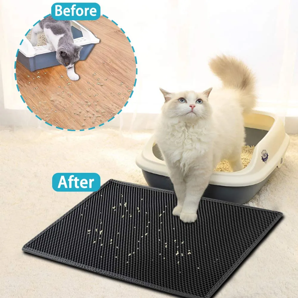 DHgate.com:NEW Waterproof Honeycomb Kitty Litter Mat - Double Layer ...