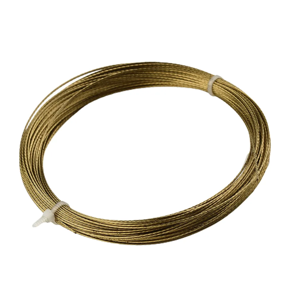 DHgate.com:8mm 22m Gold Braiding Windshield Wire Rope for Safe ...