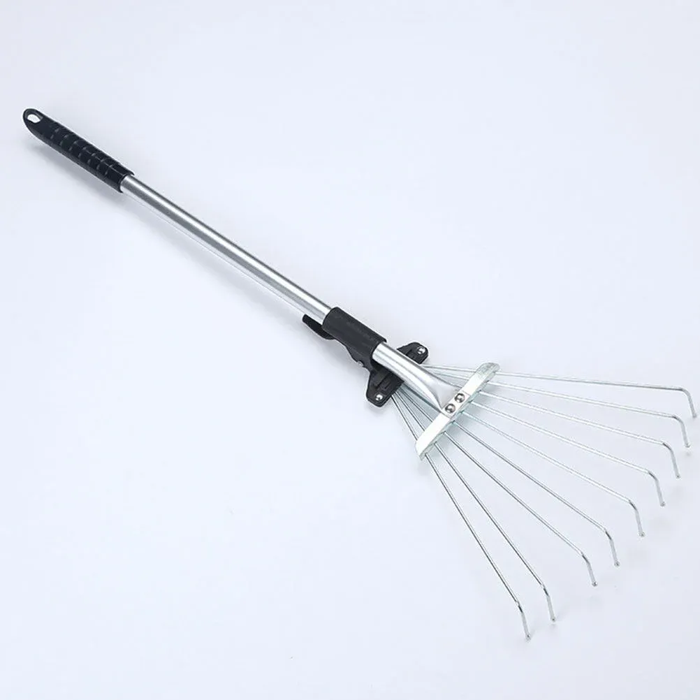 DHgate.com:Leaf Rake: Retractable Metal Garden Rake for Efficient Yard ...