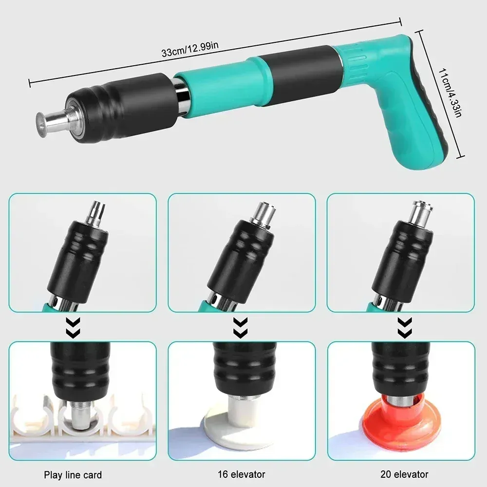 Manual Nail Gun Compact Steel Rivet Tool For Concrete, Wall & Ceiling ...