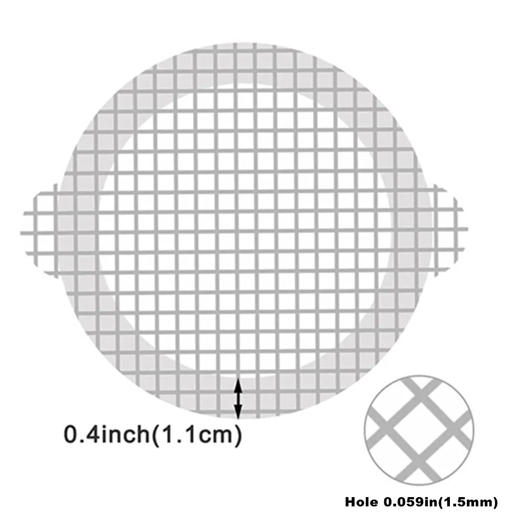 Shower Drain Mesh Stickers Self Adhesive Disposable Anti Blocking ...