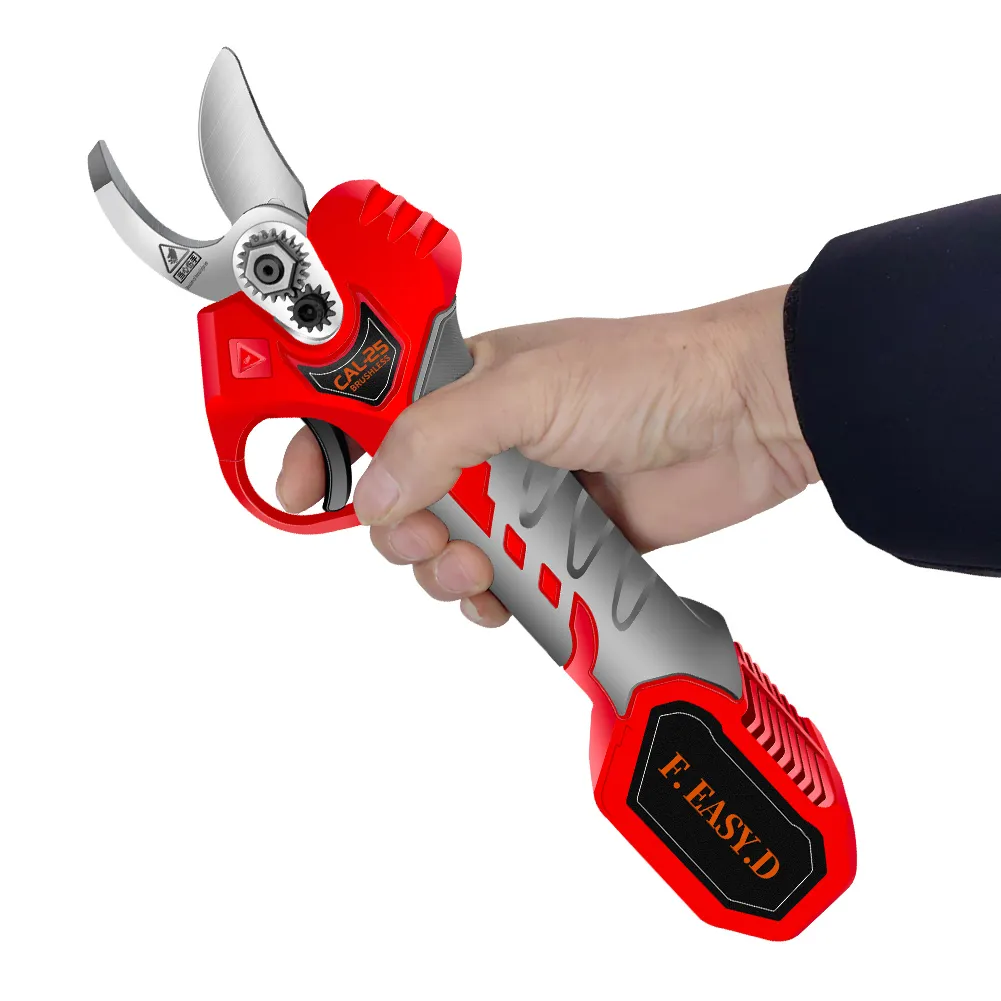SK5 Steel Electric Pruners 25mm Rechargeable Garden Shears For Fruit ...