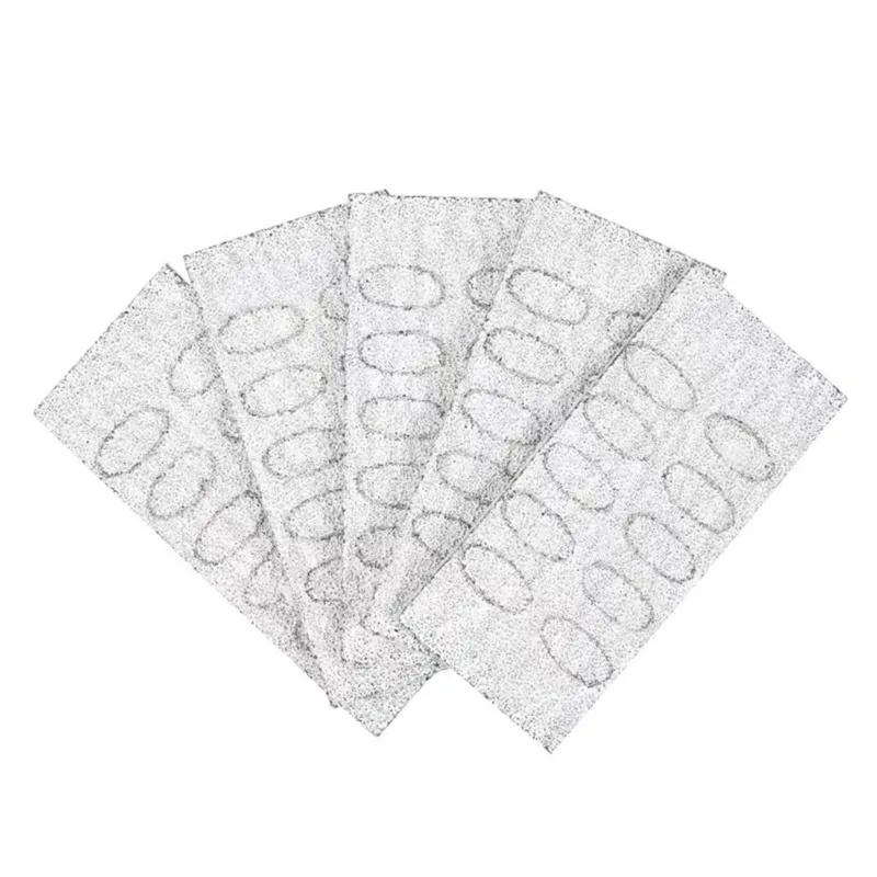 Replaceable Mini Sandpaper Cuticle Pusher Set with Self-adhesive Oval ...