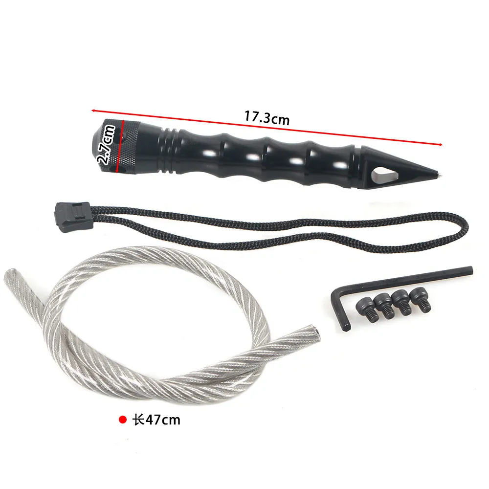 DHgate.com:Tactical Alloy Self-Defense Whip | Portable Emergency Tool ...