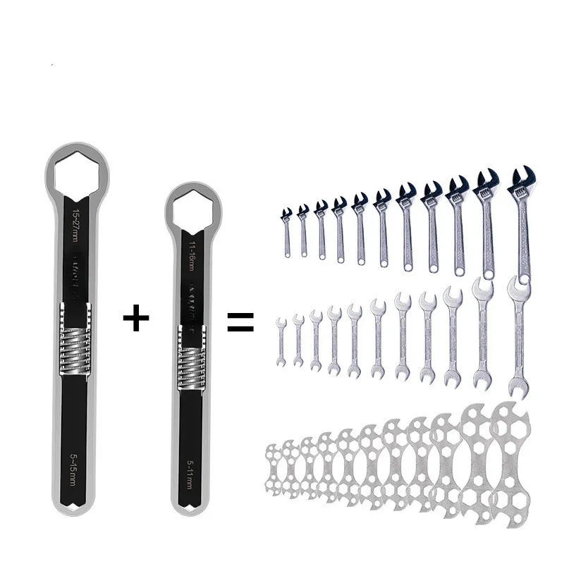 adjustable hex nut wrench