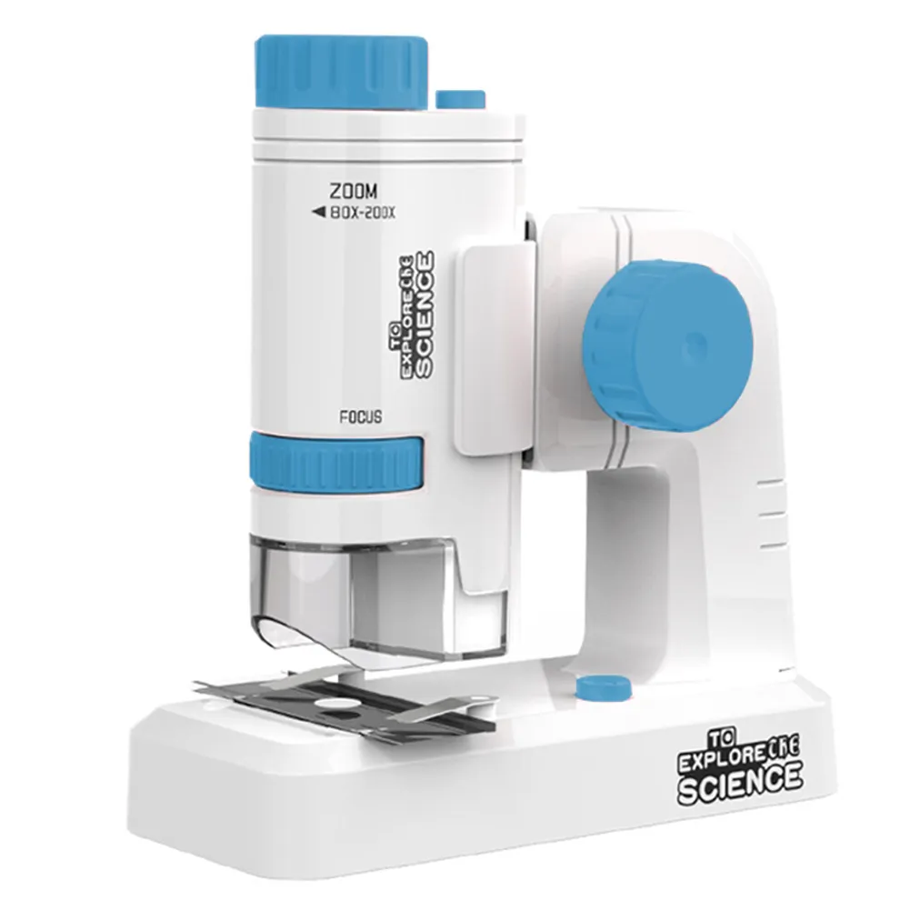 80 200X Handheld Mini Microscope With Base Kid Present Microscope ...