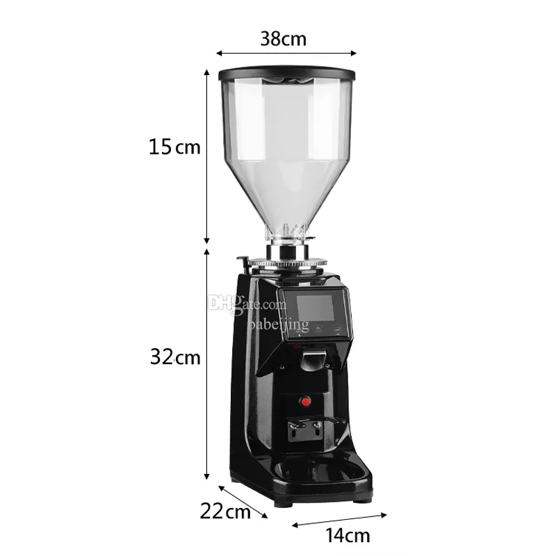 Professional Electric Coffee Grinder, Adjustable Coffee Bean Powder ...