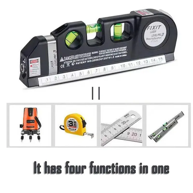 DHgate.com:Professional Multipurpose Laser Level Ruler with Infrared ...