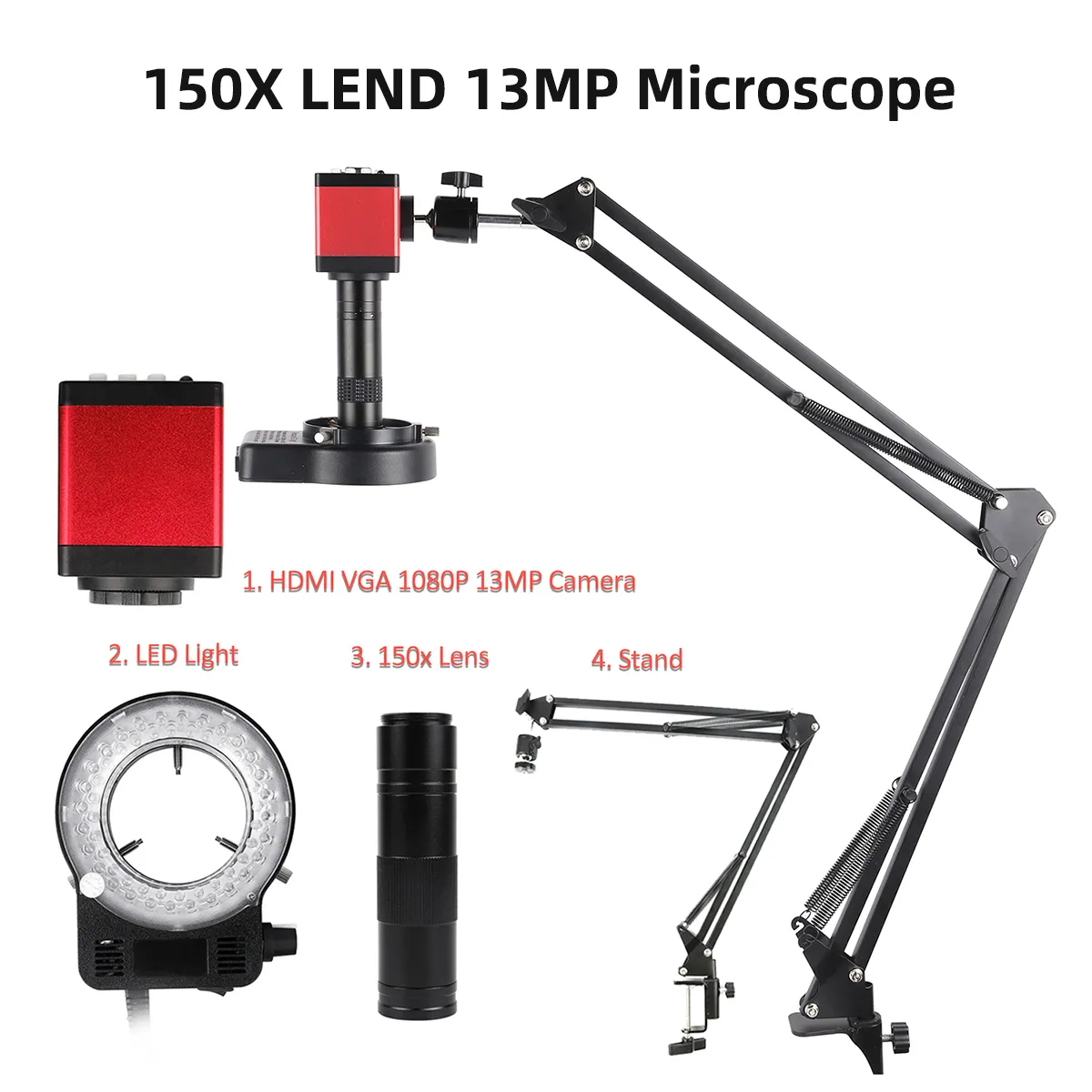 DHgate.com:Yizhan Industrial Video Microscope for PCB Soldering Repair ...