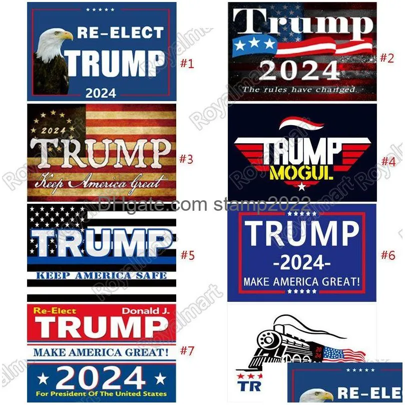 Trump 2024 Hand Waving Funny Frat Flags 14x21cm Perfect For Home ...