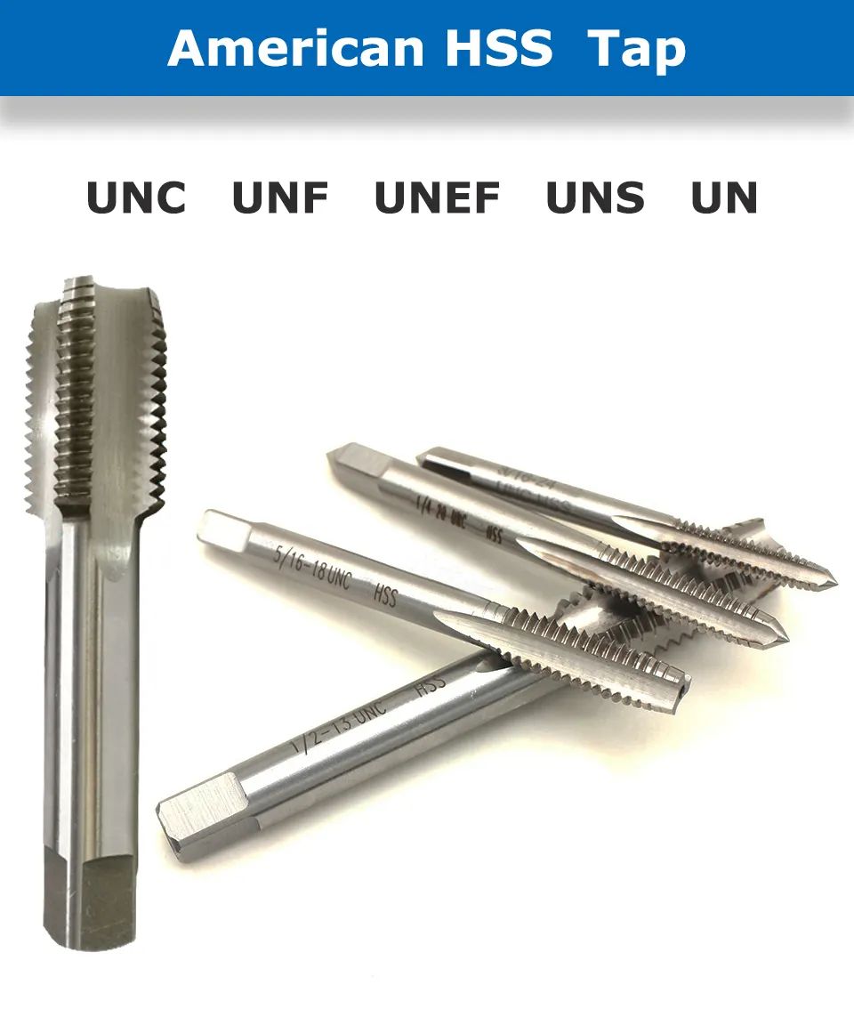 unc unf thread sizes