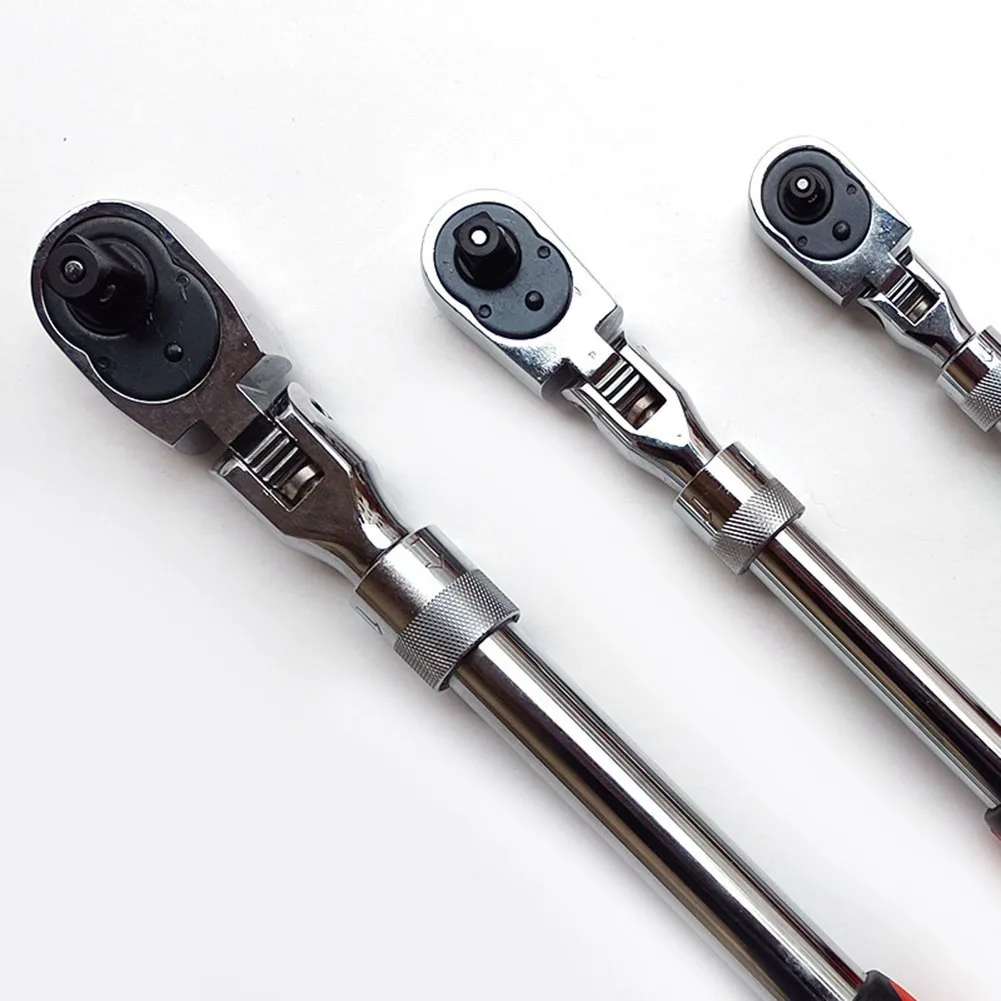 Flexible Socket Wrench Set: 72 Tooth Flex Head Extendable Ratchet ...