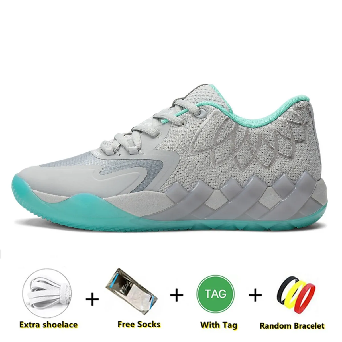 LaMelo Ball Designer Lamelo Basketball Shoes MB.01 Rick And Morty Queen ...