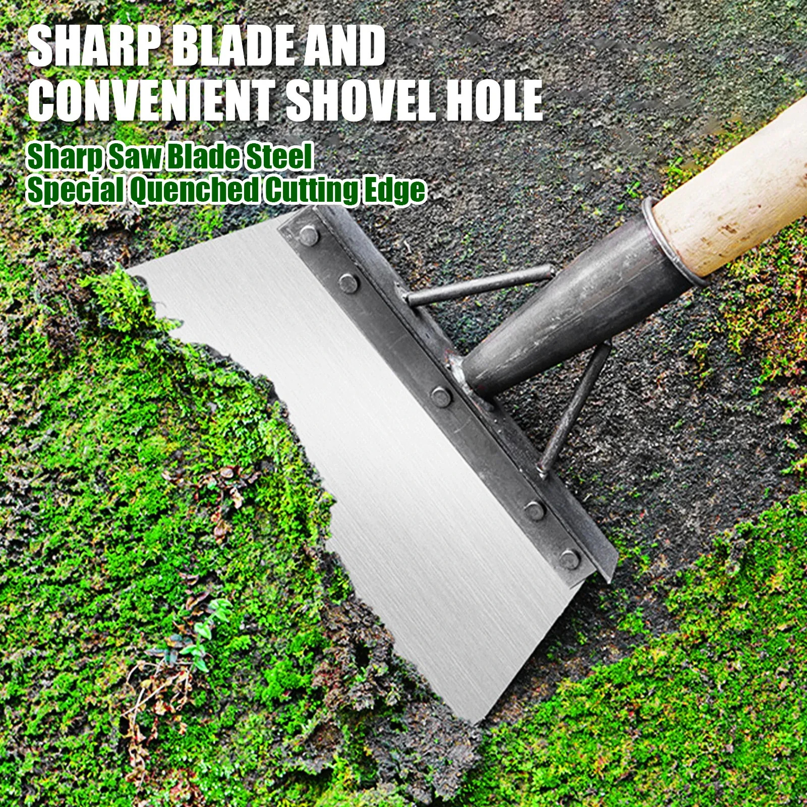 flat cutting shovel