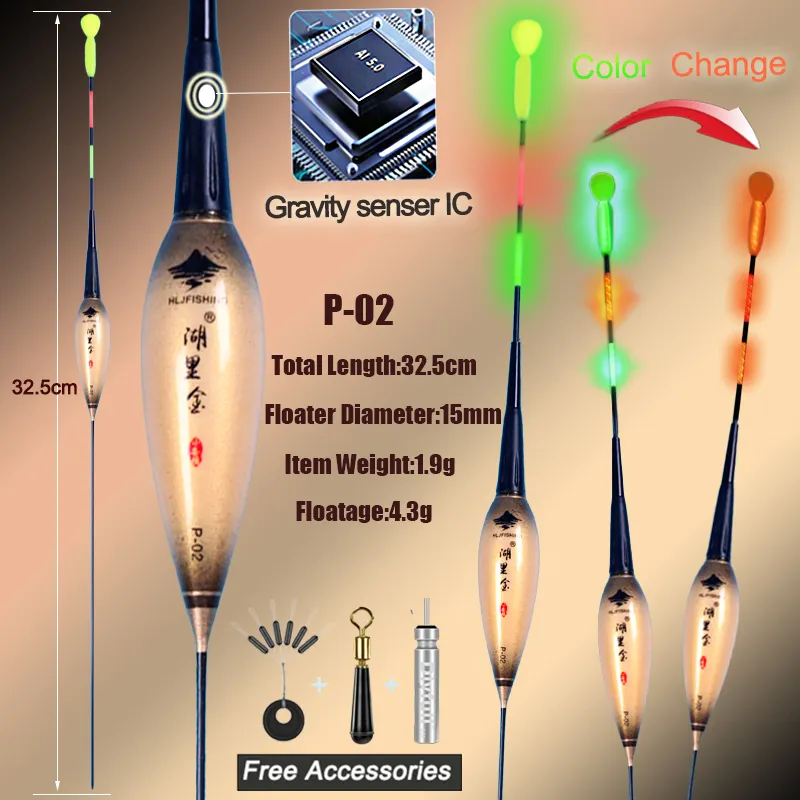 CR-Changing Smart Electric Fishing Floats for Carp Fishing, 4-Pack from ...