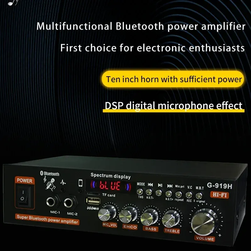 Mini Bluetooth Amplifier DC 12V Dual Channel 2.0... From Ddmyapr, $79. ...