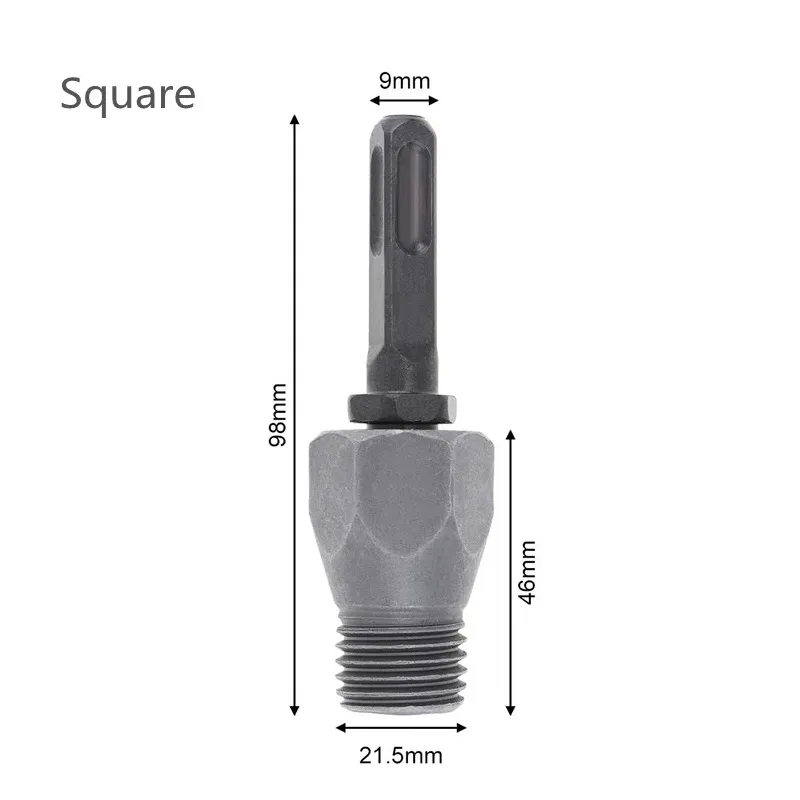 SDS Plus Chisel Bits Adapter, Impact Drill Bit Adapter, M22 Electric ...