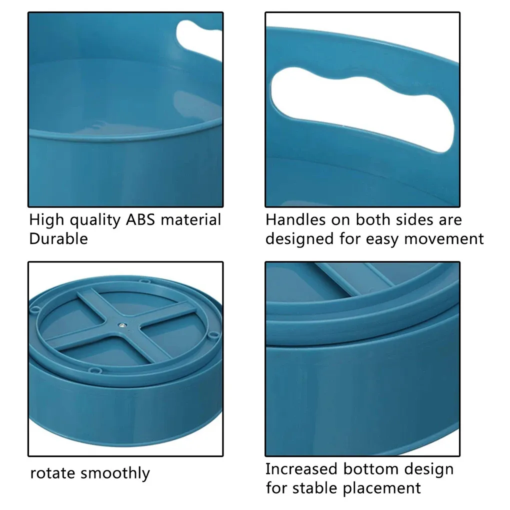 2024 Non-Slip 360° Rotating Tray - Versatile Storage Solution for ...