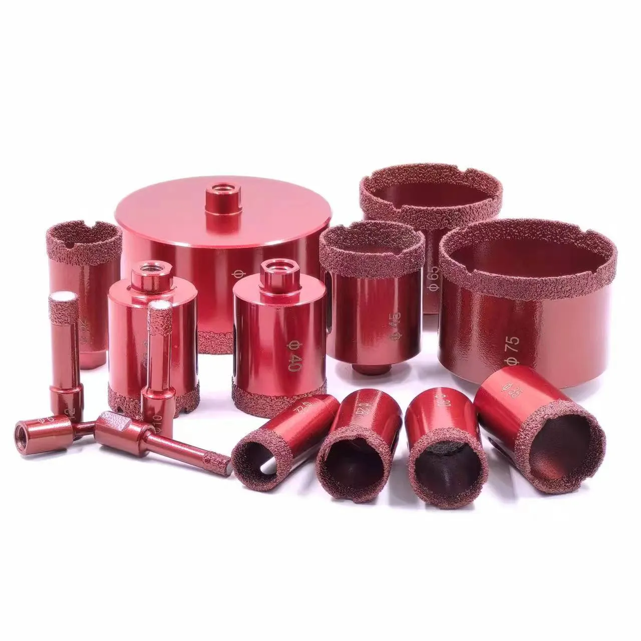 Multi-Purpose Ceramic Tile drill piece set Tool: M10 Thread Vacuum ...