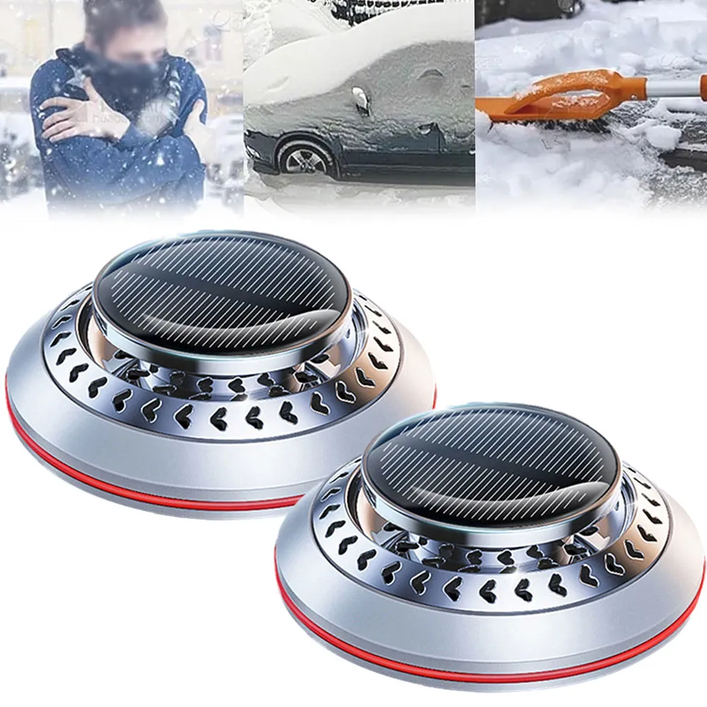 Solar Rotating Car Air Freshener - Kinetic Mini Heater & Aromatherapy ...