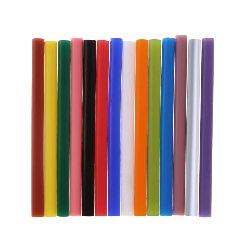 Colorful 7x100mm Hot Melt Glue Sticks for DIY Craft and Toy Repair from ...