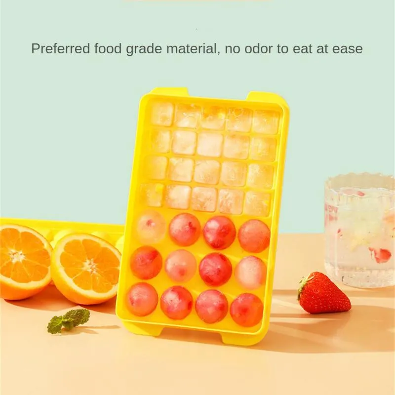 DHgate.com:Spherical Ice Mold Set with Lid - Plastic Ice Ball Maker for ...