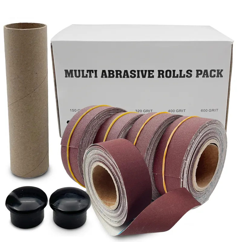 4/5/6 Roll Emery Sandpaper Belt 4x24 in Dry Grinding Abrasive Paper ...