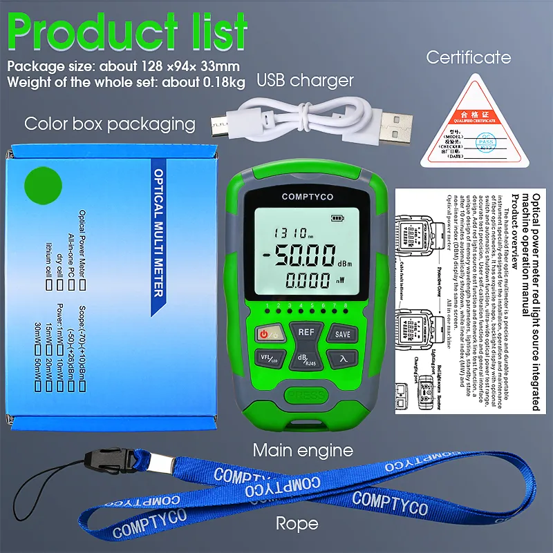 DHgate.com:4-in-1 Optical Fiber Tester: Accurate & Versatile FTTH Cable ...