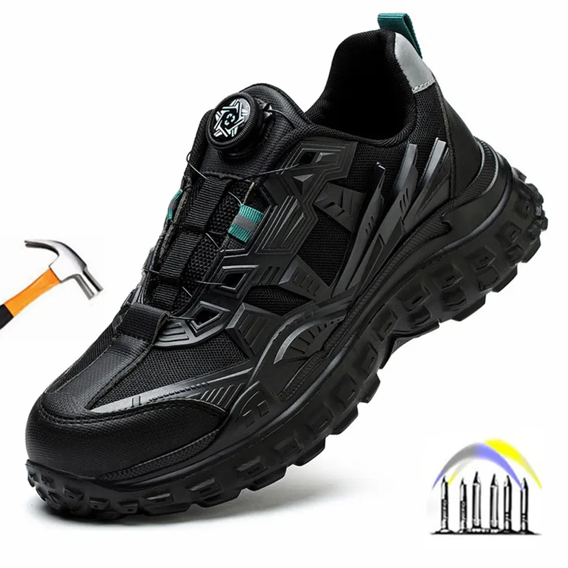 light safety shoes men protective shoes plastic toe cap insulated shoes ...