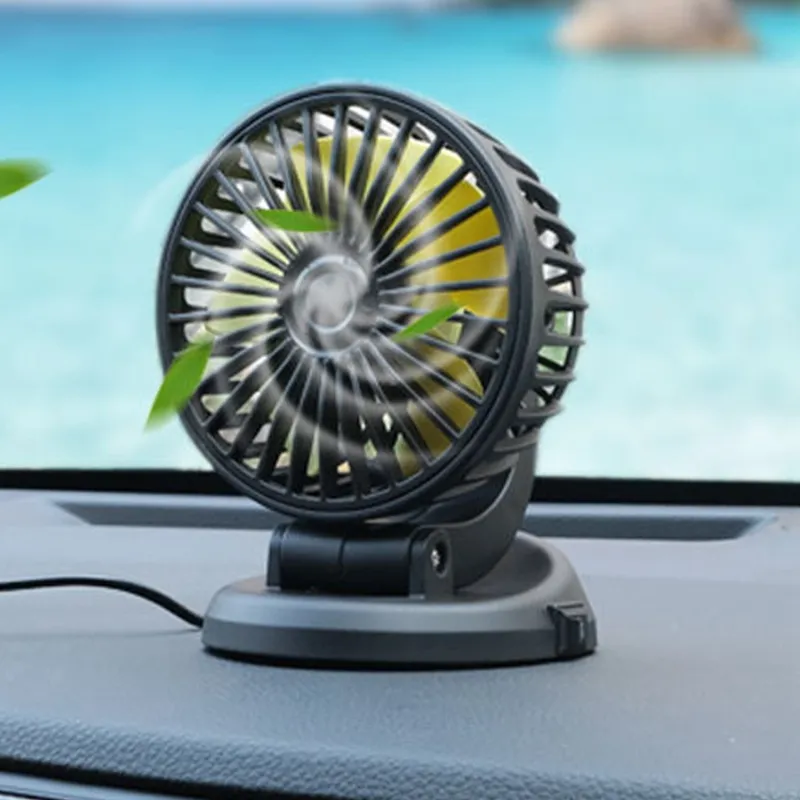 DHgate.com:Car Cooling Fan, Single Head Rotatable USB/Cigarette Plug-in ...