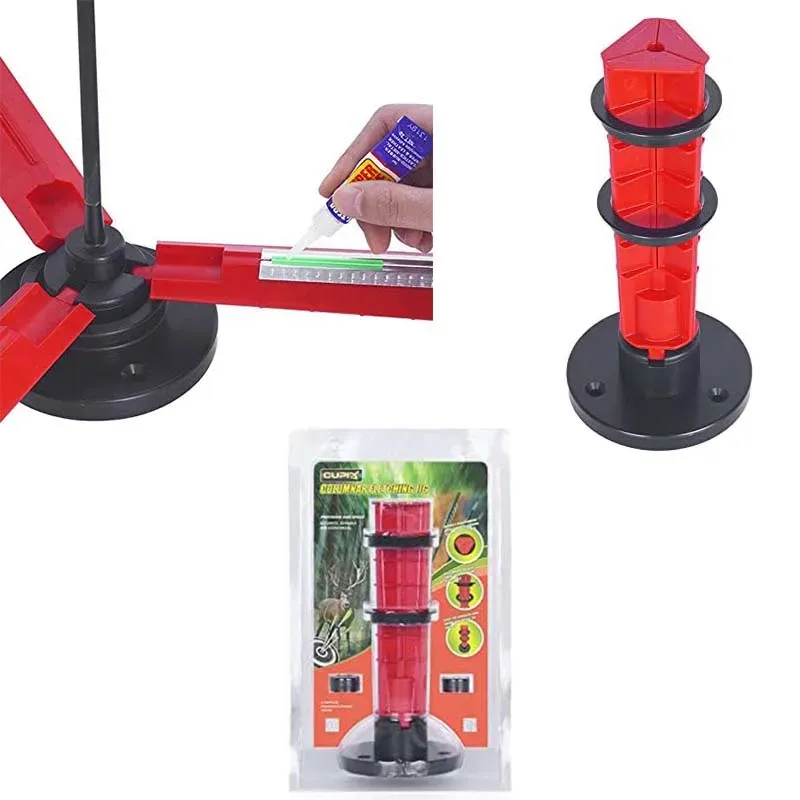 Adjustable Helix Tower bitzenburger fletching jig for DIY Archery ...