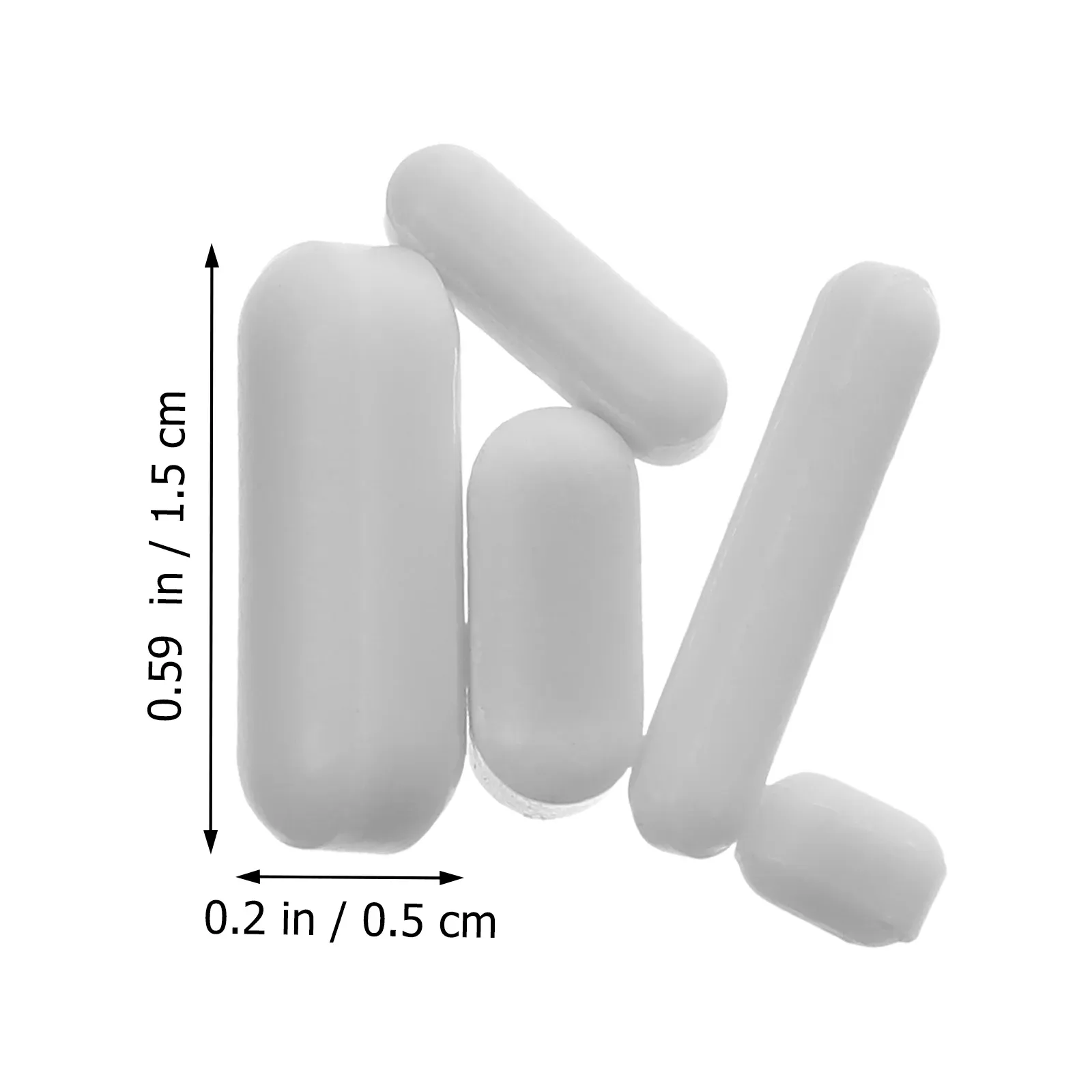 Magnetic Stirrer Bars PTFE Coated Laboratory Chemistry Mixer Rods from ...