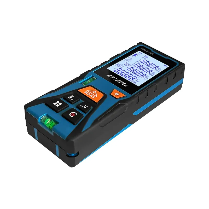 Laser Level Measuring Tape With Red & Green Beam 50M/120M Distance ...