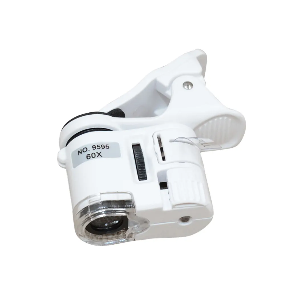 60X Zoom Universal Phone Camera Lens Kit with LED UV Light for ...