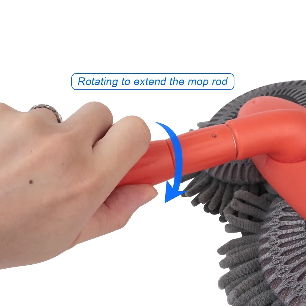 Telescopic Double Brush Head For Roof Window Cleaning And Maintenance ...