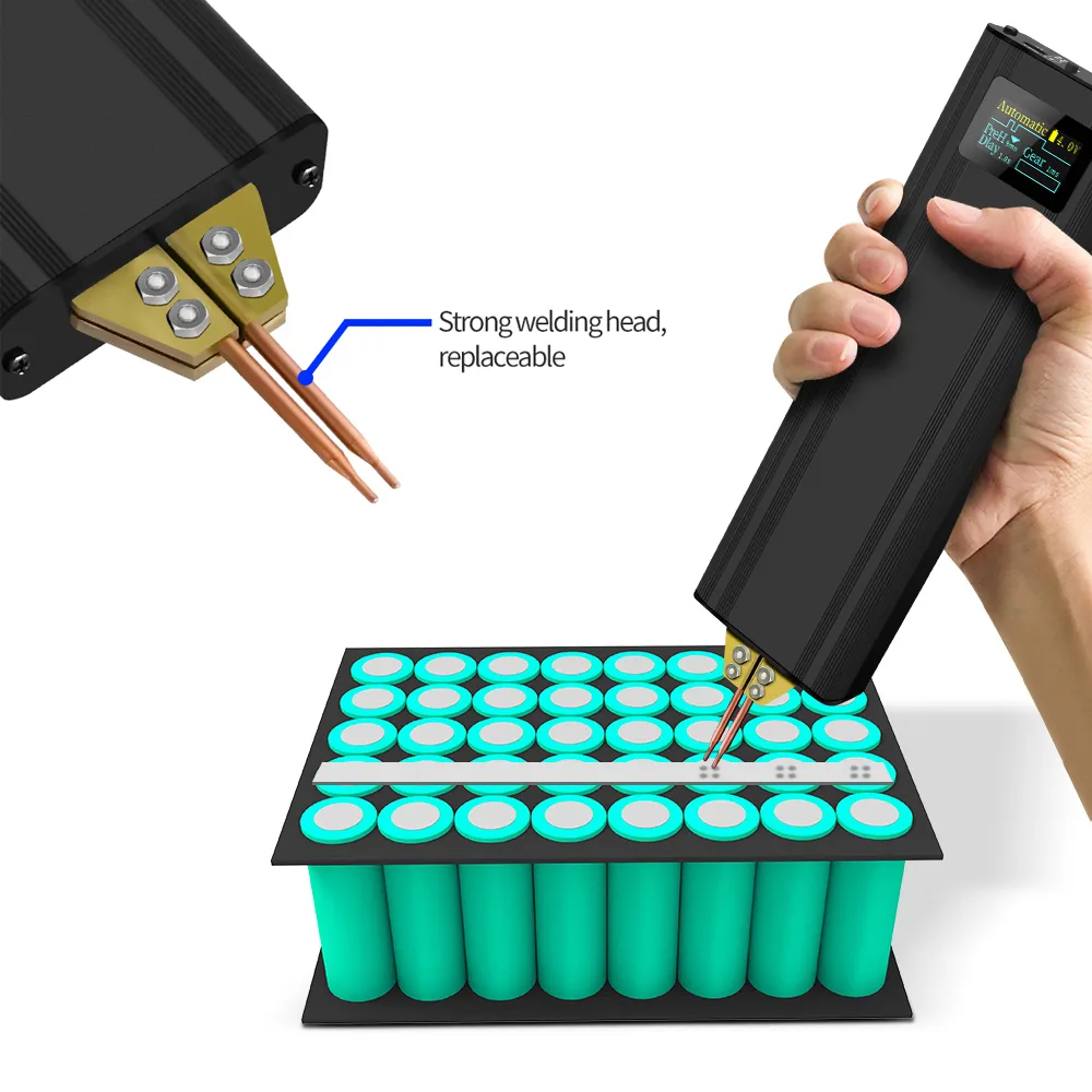 Handheld Spot Welders: Adjustable Portable Digital Mini Spot Welding ...