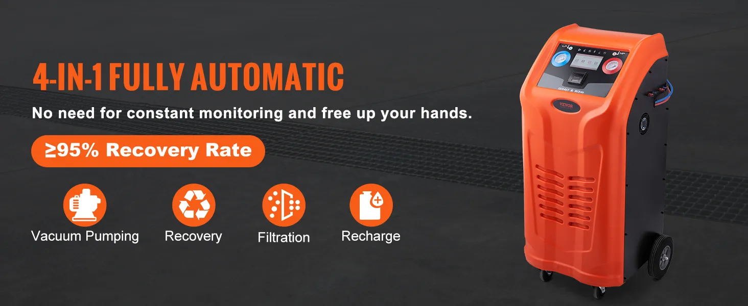 VEVOR Fully Automatic Refrigerant Recovery Machine ... From Ddmyjan ...