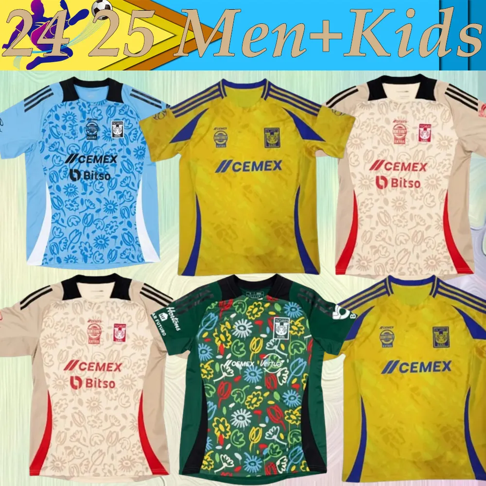 Green Tigres Colombia Soccer Shirt GIGNAC AQUINO L.QUINONES N.IBANEZ ...