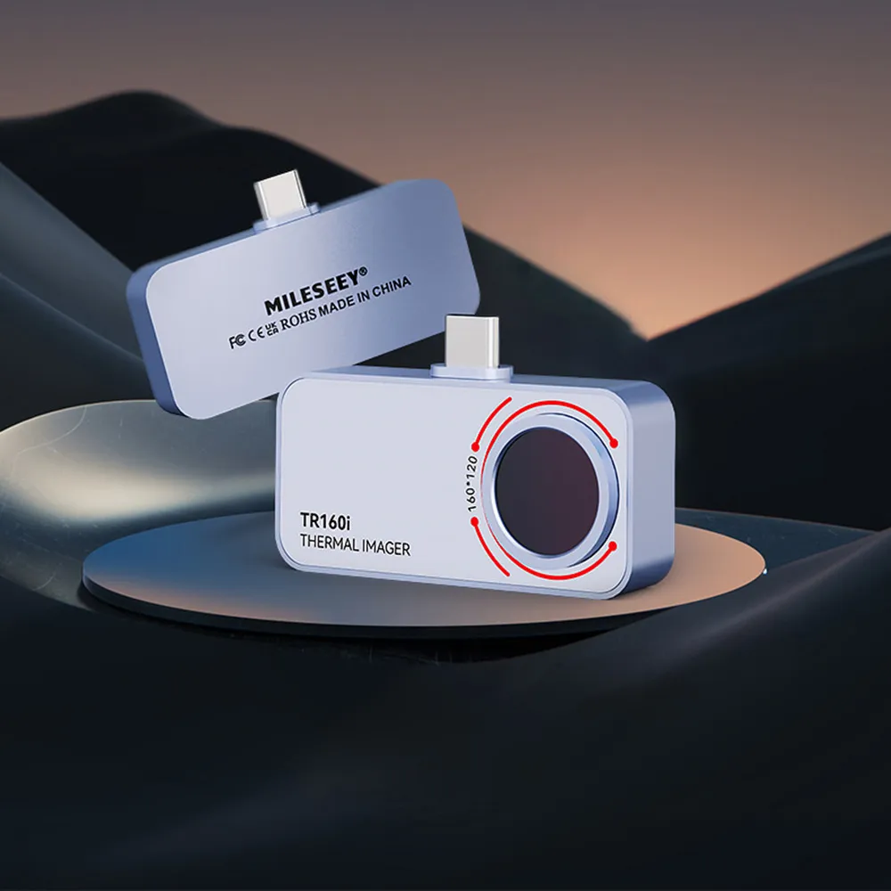 256x192 TR256i TR160i Mini Thermal Imaging Camera, Infrared Temperature ...