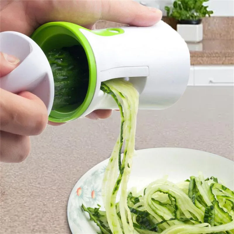 Heavy Duty Veggie Cutter & Slicer: Spiralize Vegetables, Make Zucchini ...