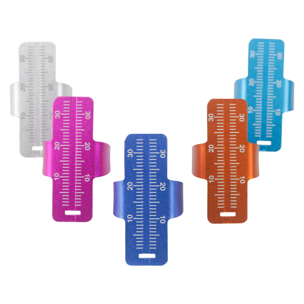 Endodontic Block File Measuring large scale Gauge with Finger Ring ...