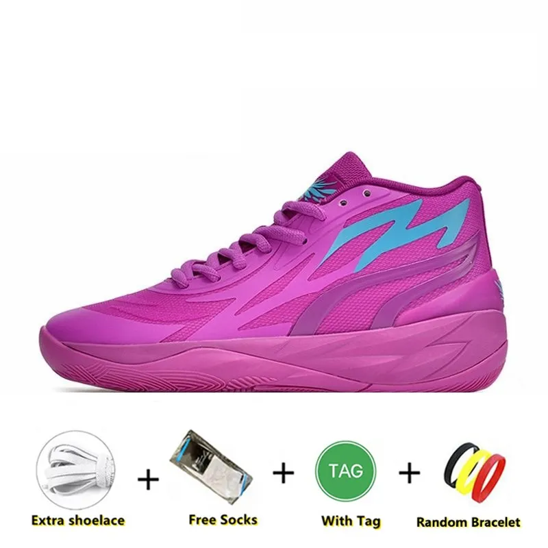 LaMelo Ball Designer Lamelo Basketball Shoes MB.01 Rick And Morty Queen ...