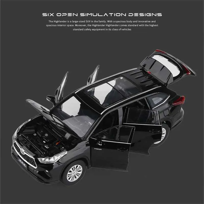 1:32 Scale Die-cast SUV Toy Model Alloy Car with Sound and Light for ...