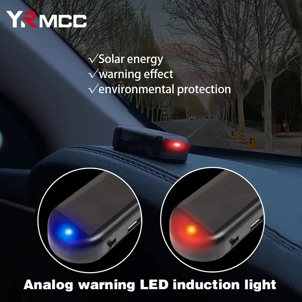 Car Strobe Signal System LED Flashing Anti Theft Alarm Light For Cars ...