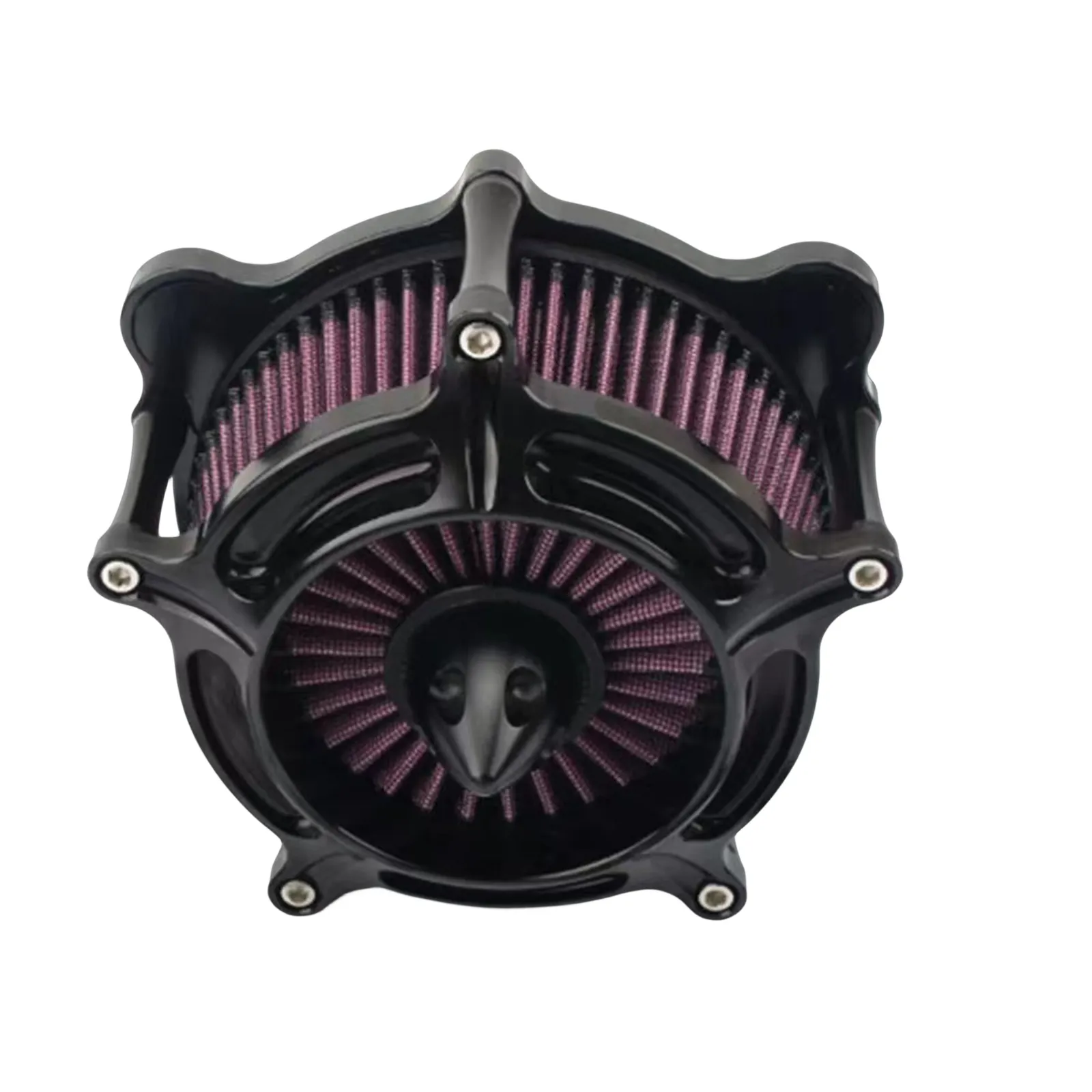 Motorcycle Air Filter Cleaner, High-Flow Air Cleaner Intake Filter ...