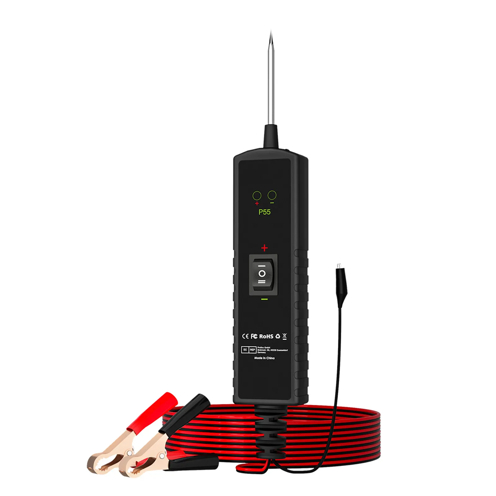 P55 Digital Voltage Tester Pen 6V 24V DC Car Truck Circuit Tester With ...