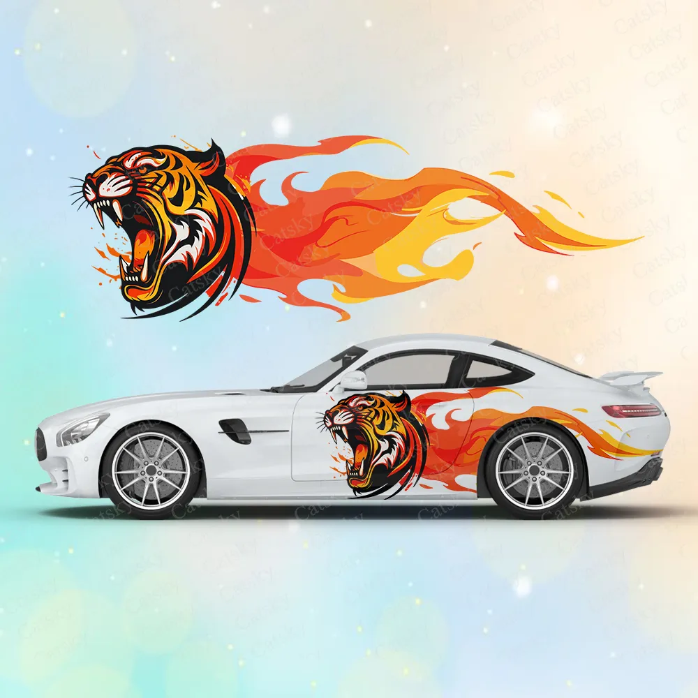 vinyl flame decals