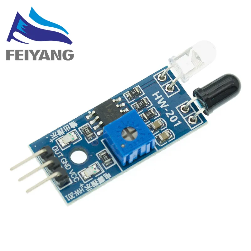 Infrared Obstacle Avoidance Sensor Module 3-Pin Reflective ...