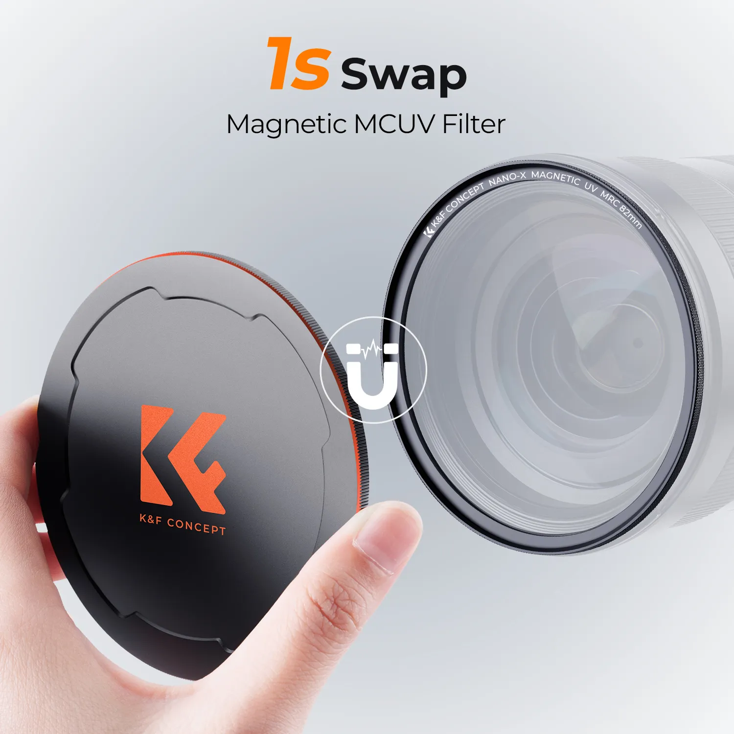 DHgate.com:K&F Concept Magnetic MCUV 49-82mm Nano-X Series Waterproof Metal Filter Set for DSLR ...