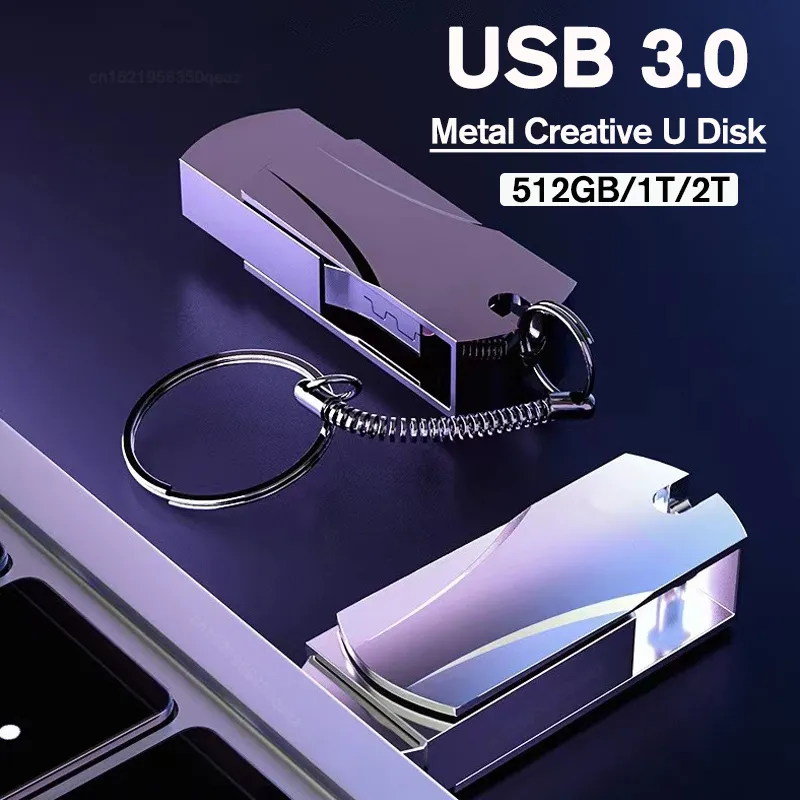 Mini Portable SSD Hard Drive 512GB USB 3.0 High-Speed Flash Drive ...